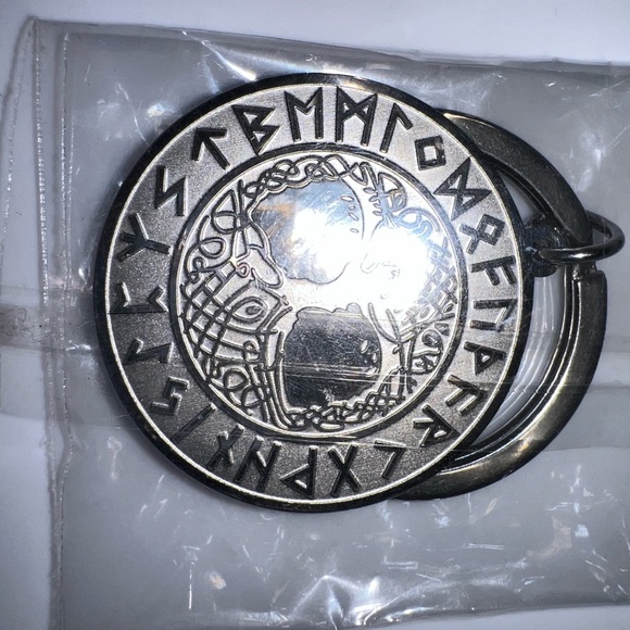 Accessories | 2 Tree Of Life Viking Runes Keychain New 2 With Any 1 ...